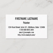 Flag of Brazil Inspired Colored Stripes Pattern Business Card | Zazzle