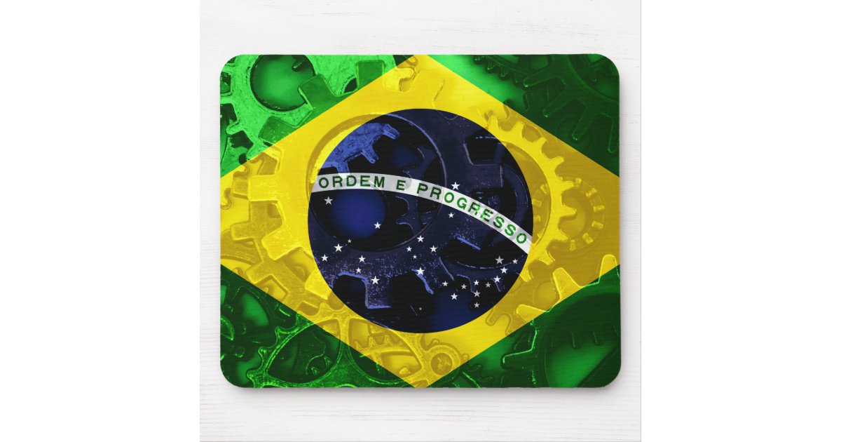 Flag of Brazil Mouse Pad | Zazzle