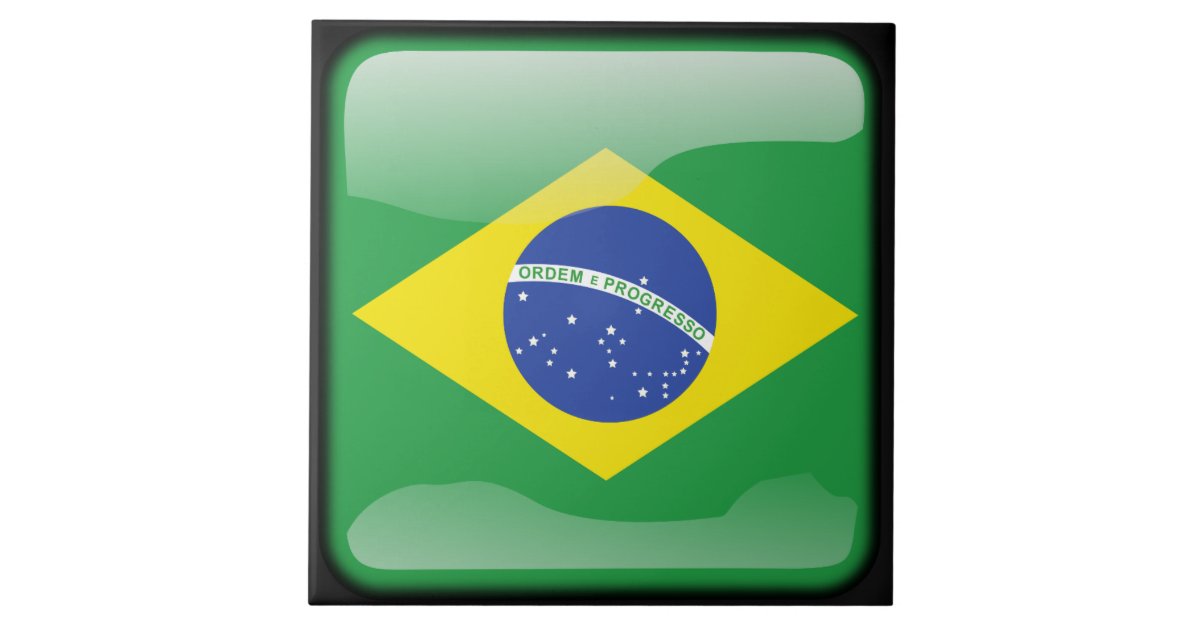 Flag of Brazil Tile | Zazzle