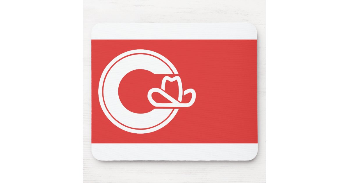 Flag of Calgary, Alberta Mouse Pad | Zazzle