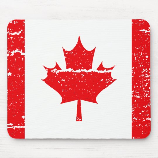 FLAG OF CANADA MOUSE PAD | Zazzle.com