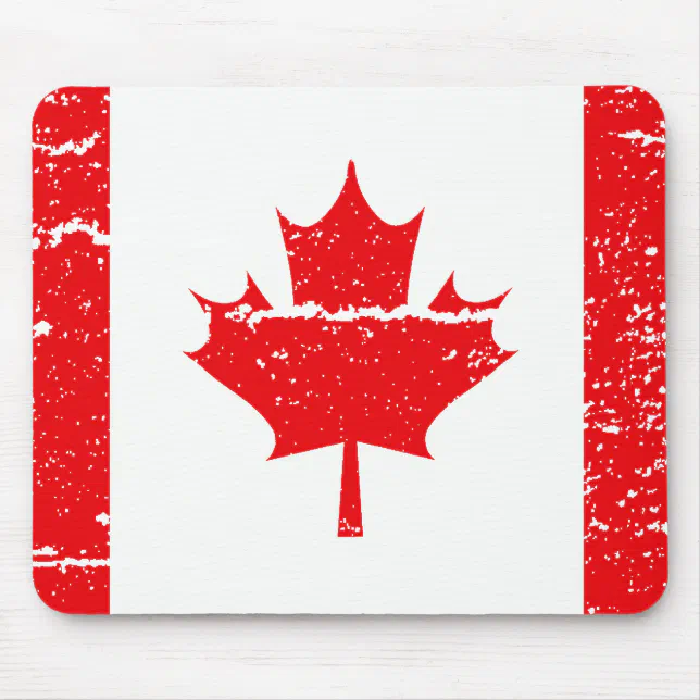 FLAG OF CANADA MOUSE PAD | Zazzle