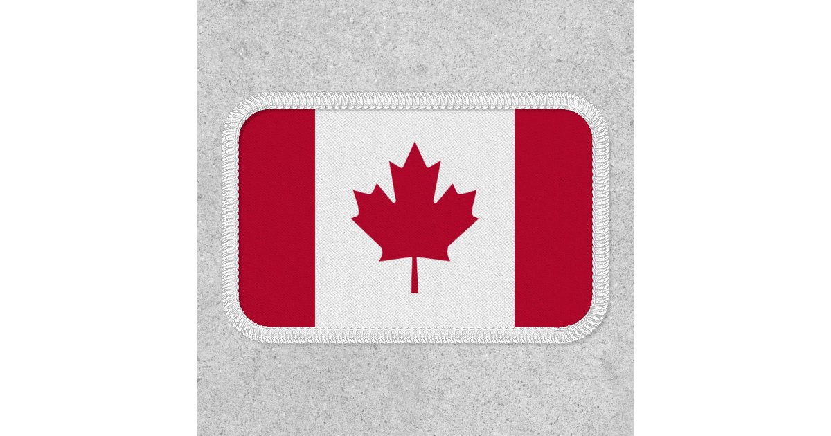 Flag of Canada Patch | Zazzle