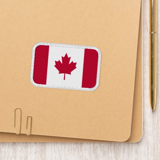 Flag of Canada Patch | Zazzle