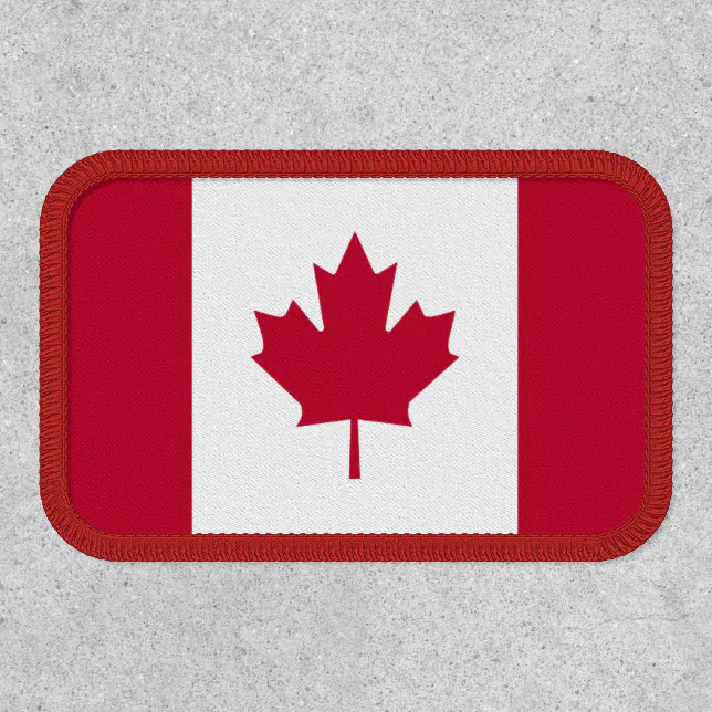 Flag of Canada Patch | Zazzle
