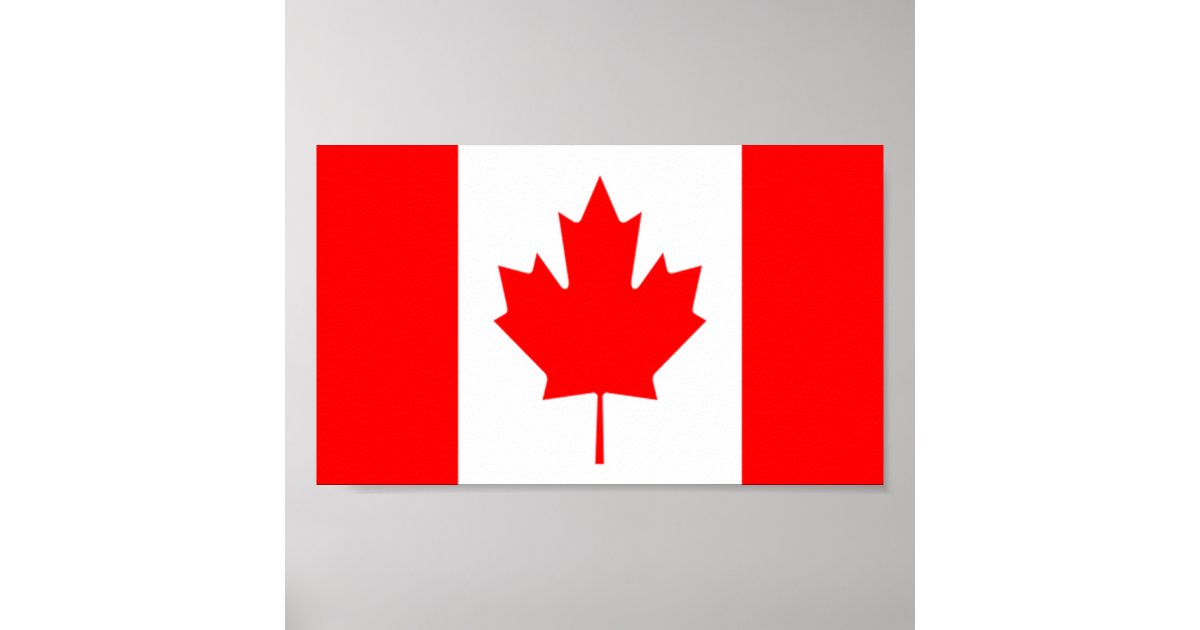 Flag of Canada Poster | Zazzle