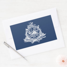 Flag of Charleston, South Carolina Rectangular Sticker | Zazzle