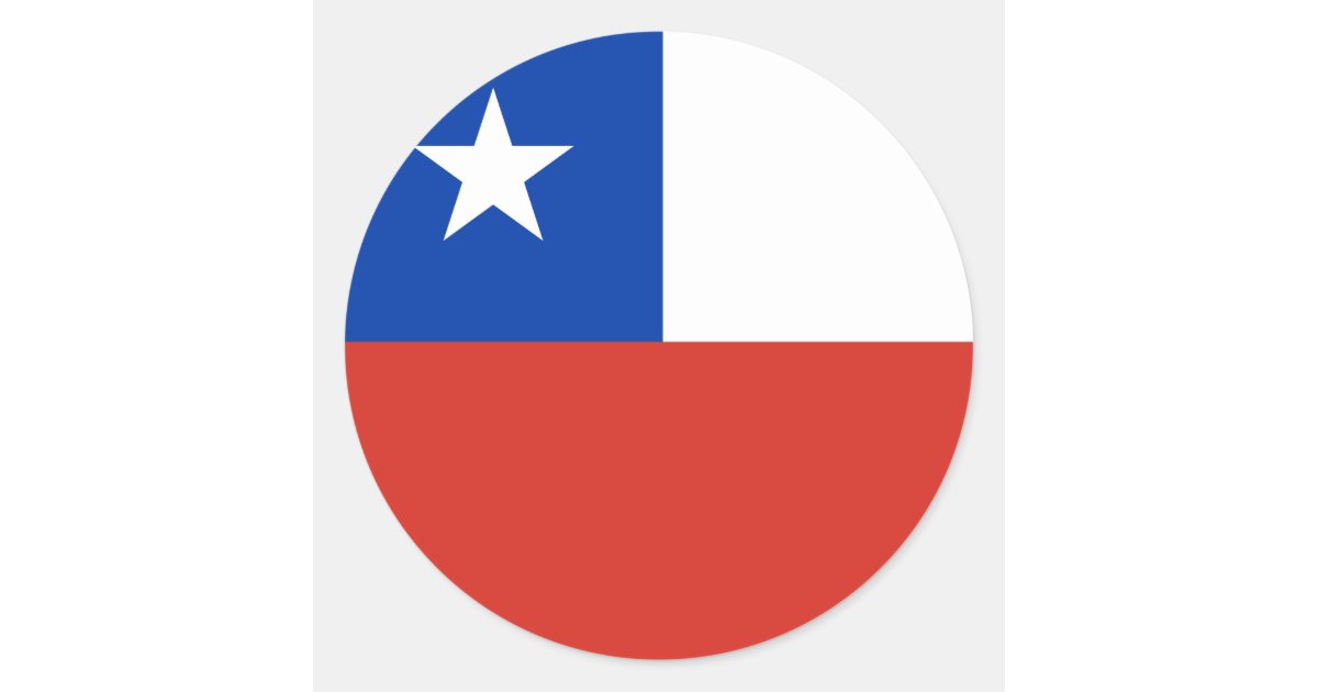 Flag of Chile Sticker | Zazzle