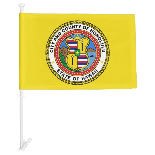 Flag of city of Honolulu, Hawaii | Zazzle.com