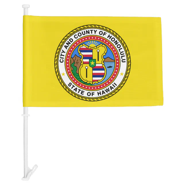 Flag of city of Honolulu, Hawaii | Zazzle