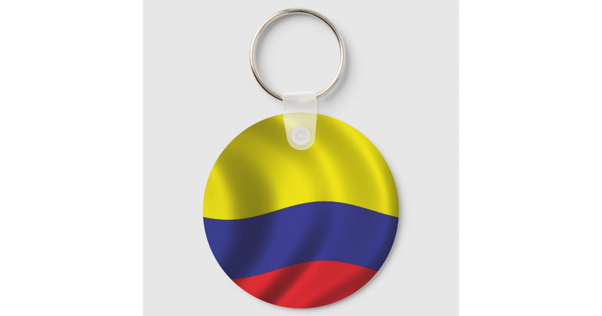 Flag of Colombia Keychain | Zazzle