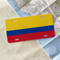 Flag of Colombia License Plate | Zazzle