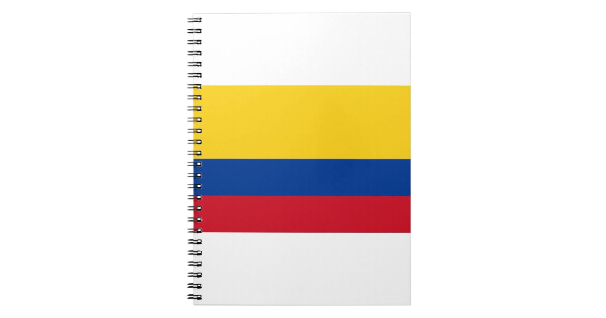 Flag of Colombia Notebook | Zazzle