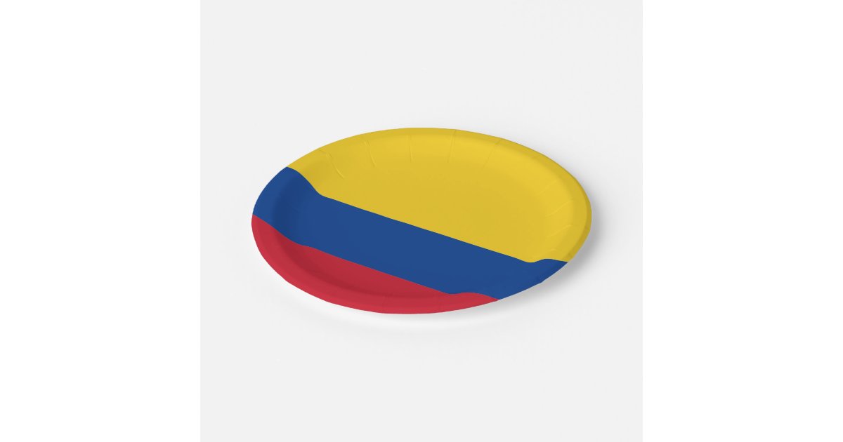 Flag of Colombia Plate | Zazzle