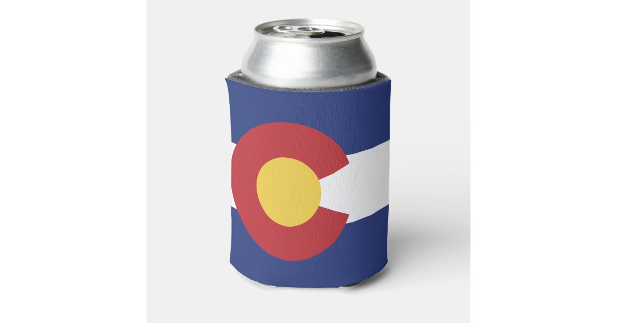 Flag of Colorado Can Cooler | Zazzle