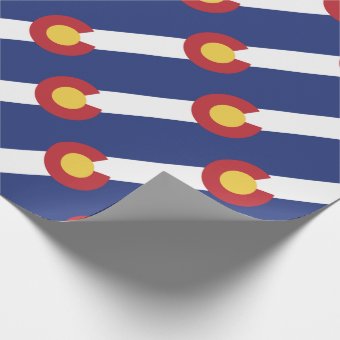 Flag of Colorado Wrapping Paper | Zazzle