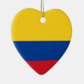 Flag of Columbia, Republic of Colombia Ceramic Ornament | Zazzle
