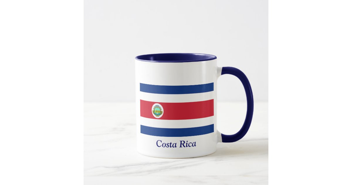 flag of Costa Rica Mug | Zazzle