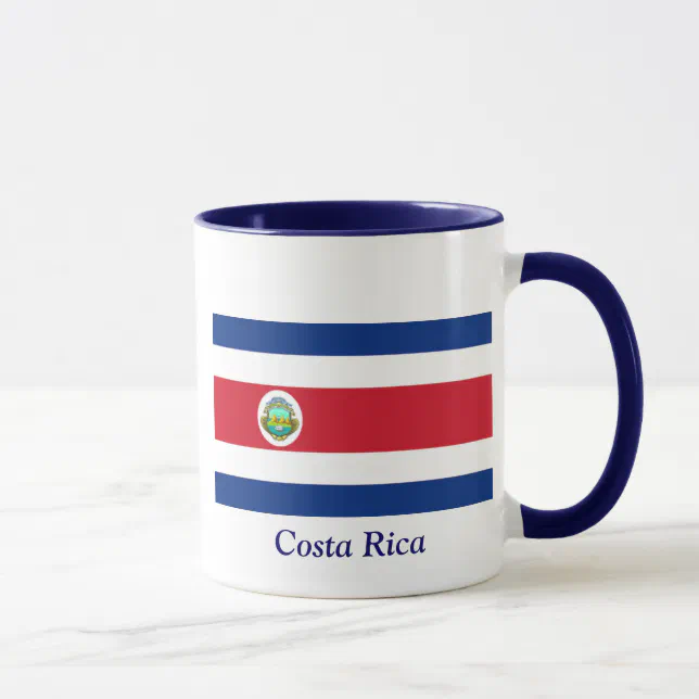 flag of Costa Rica Mug | Zazzle
