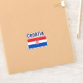Flag of Croatia Sticker | Zazzle