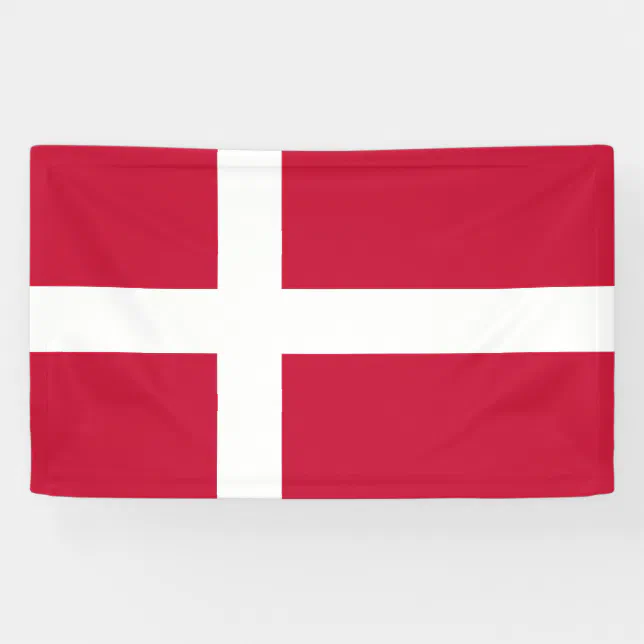 Flag of Denmark Banner | Zazzle