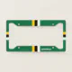 Flag of Dominica License Plate Frame | Zazzle