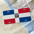 Flag of Dominican Republic License Plate | Zazzle