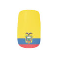 Flag of Ecuador Minx Nail Art | Zazzle
