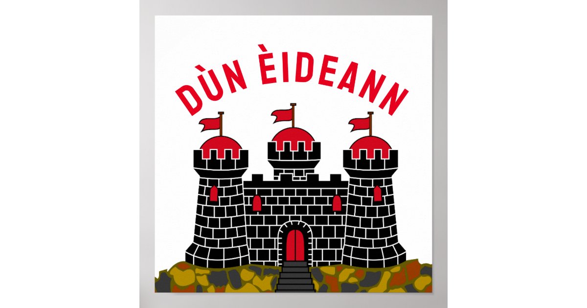 Flag of Edinburgh - SCOTLAND Poster | Zazzle