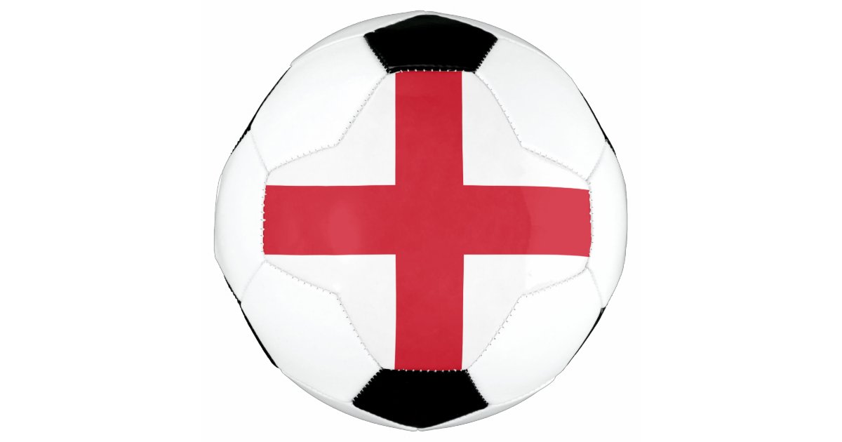 Flag of England Soccer Ball | Zazzle