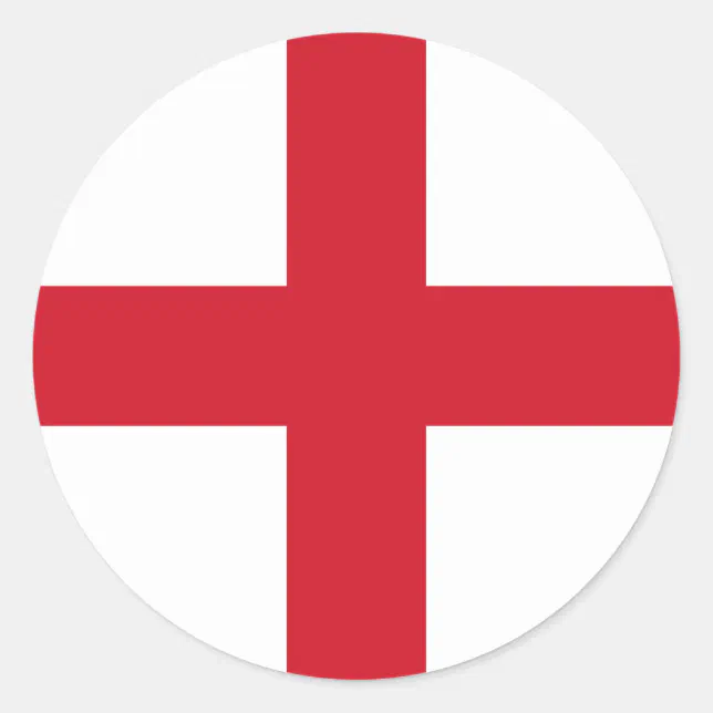 Flag of England Sticker | Zazzle