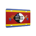 Flag of Eswatini License Plate | Zazzle