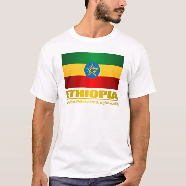 Flag of Ethiopia T-Shirt | Zazzle