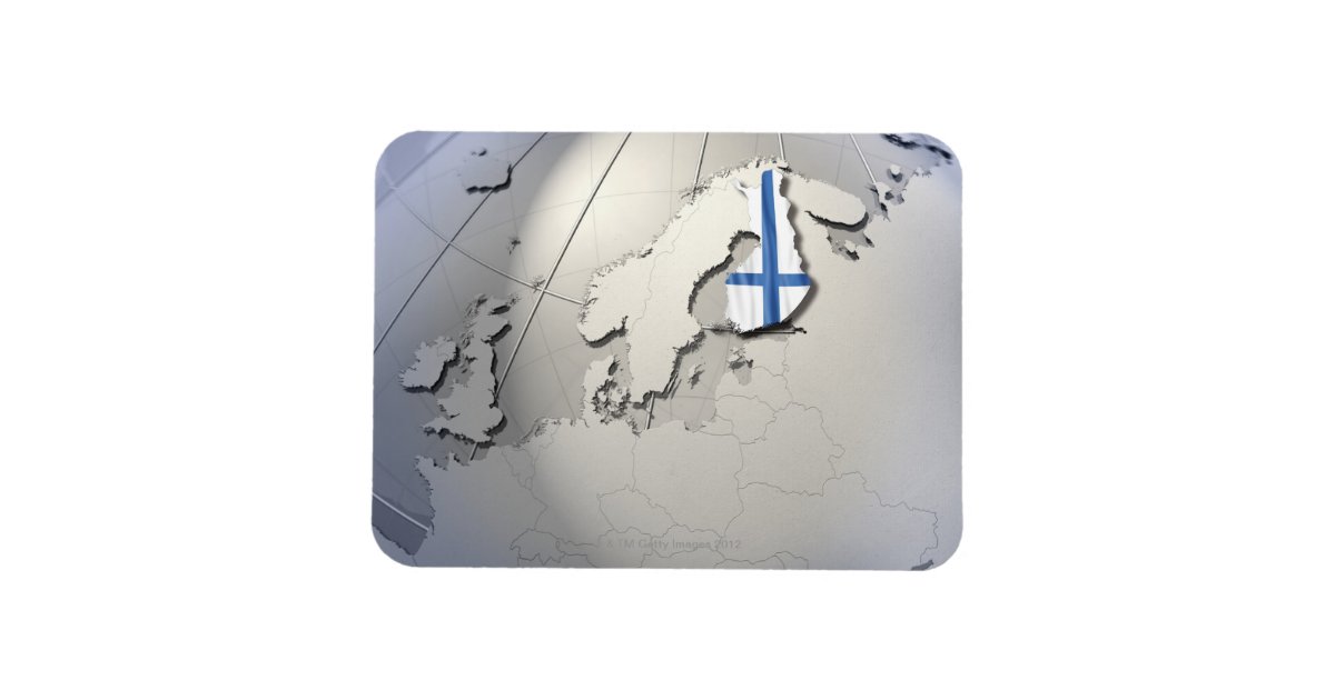 Flag of Finland Magnet | Zazzle
