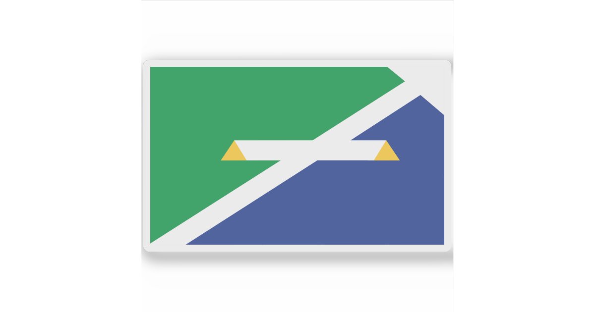 Flag of Fishers, Indiana Sticker | Zazzle