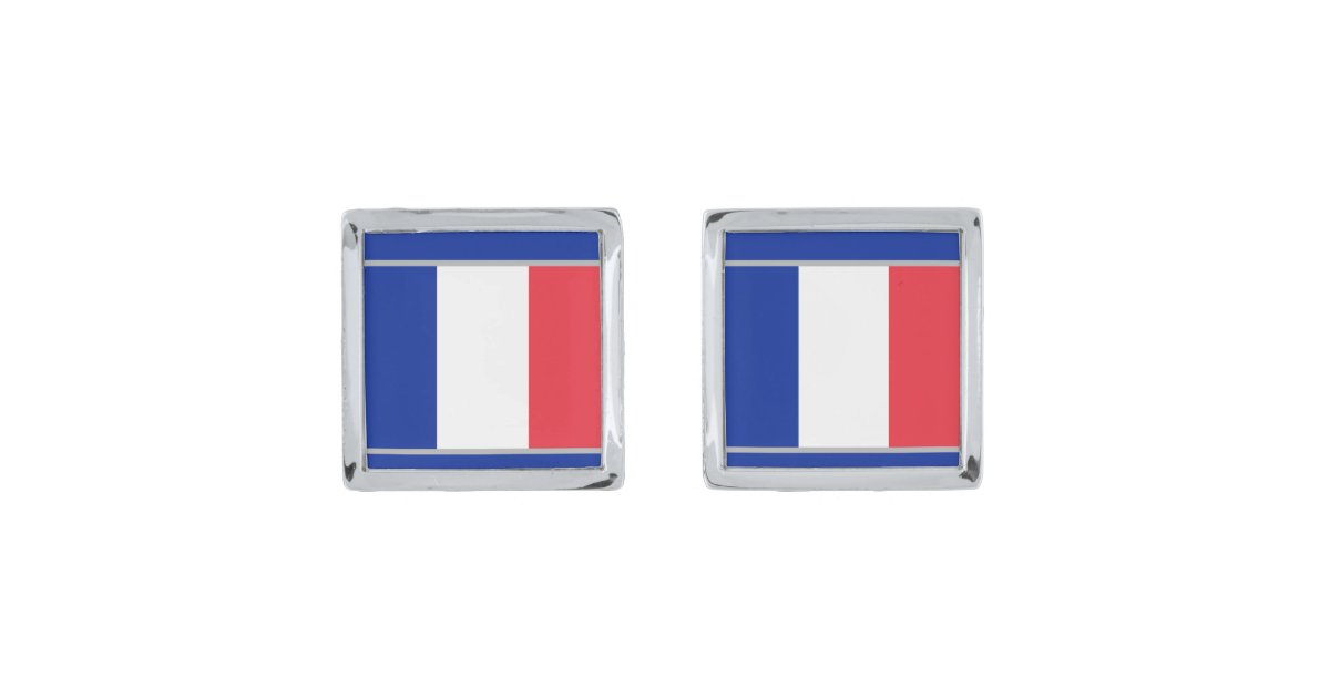 Flag of France Cufflinks | Zazzle