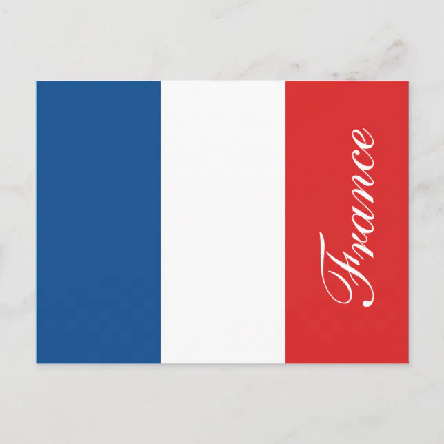 Flag of France Postcard | Zazzle