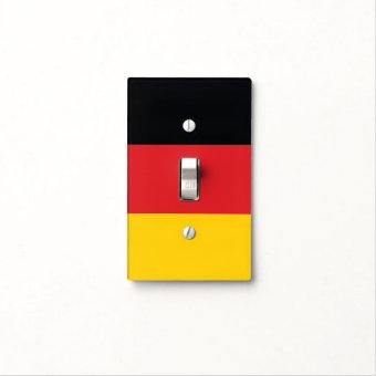 Flag of Germany Light Switch Cover | Zazzle