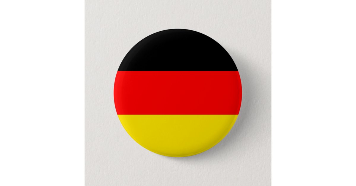 Flag of Germany Pinback Button | Zazzle