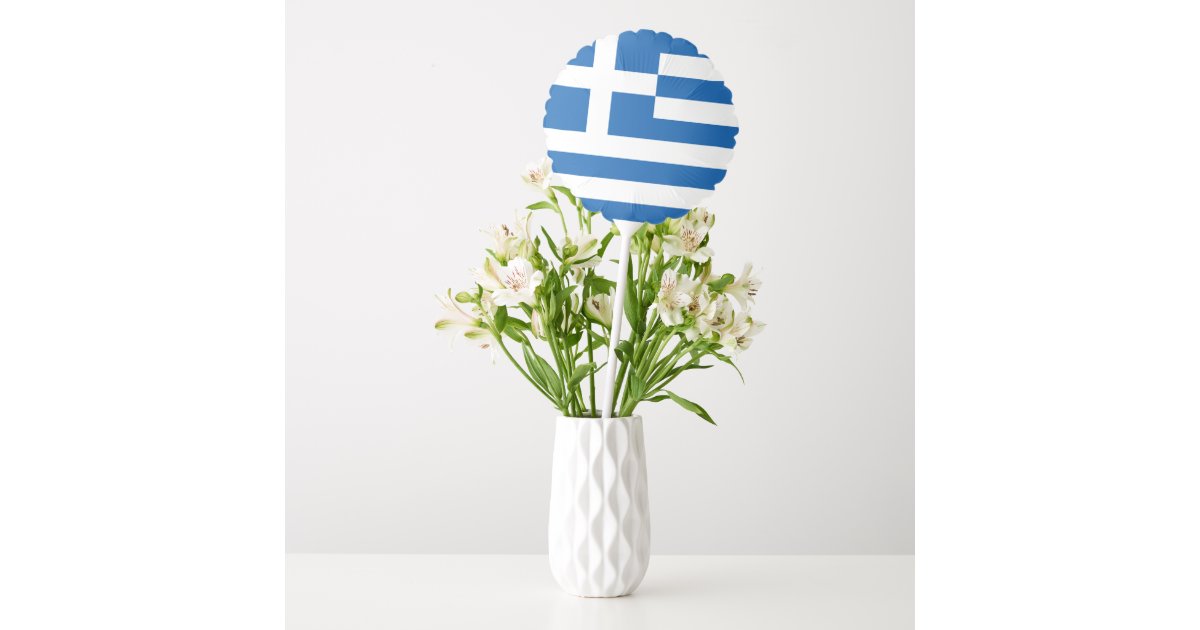 Flag of Greece Balloon | Zazzle