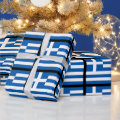 Flag of Greece, Greek Wrapping Paper | Zazzle