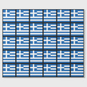 Flag of Greece, Greek Wrapping Paper | Zazzle