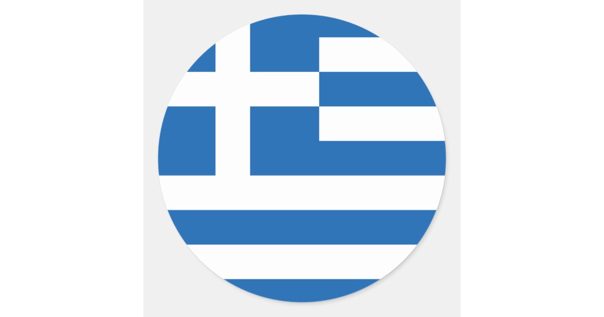 Flag of Greece Sticker | Zazzle