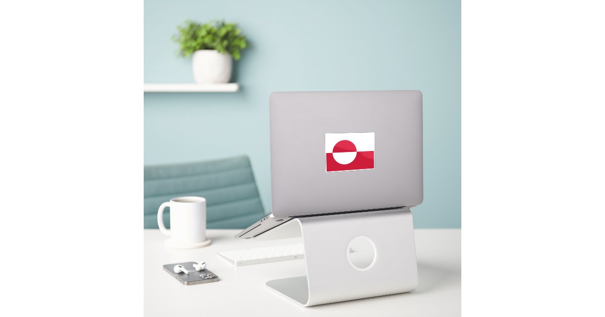 Flag of Greenland Sticker | Zazzle