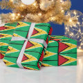 FLAG OF GUYANA | Golden Arrowhead | GUYANESE Wrapping Paper | Zazzle