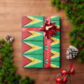 FLAG OF GUYANA | Golden Arrowhead | GUYANESE Wrapping Paper | Zazzle