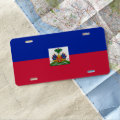 Flag of Haiti License Plate | Zazzle