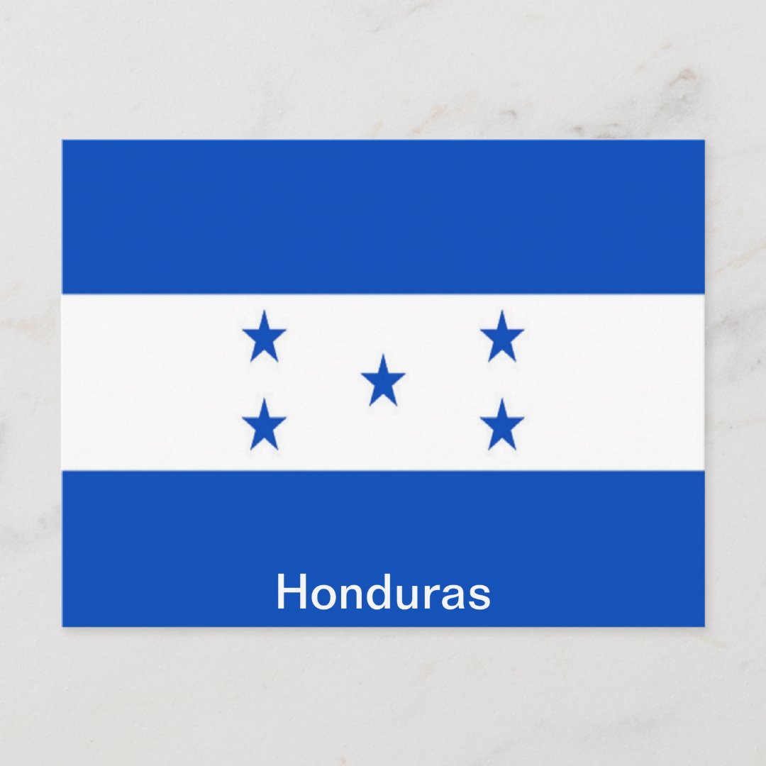 Flag of Honduras Postcard | Zazzle
