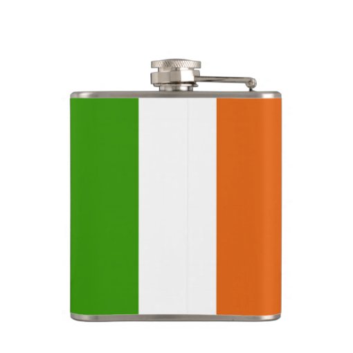 Flag of Ireland Flask | Zazzle