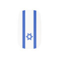 Flag of Israel Minx Nail Art | Zazzle